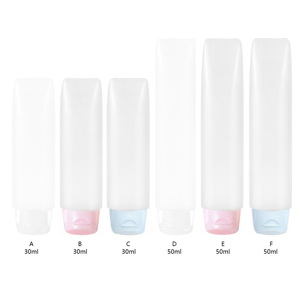 【Hclm】Travel Squeeze Bottle Portable Toothpaste Container Pocket Empty ...
