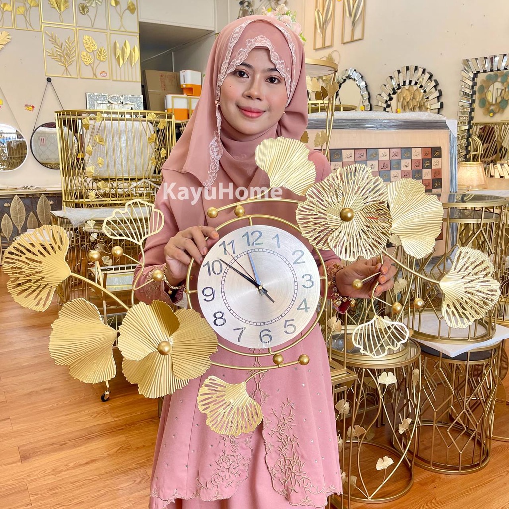 Jam Dinding Clock Wall Home Deco Hiasan Dinding Rumah | Shopee Malaysia