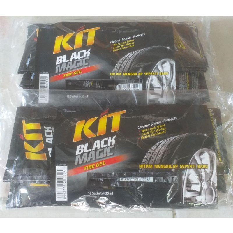(35ml) black magic kit/tire kit/sachet kit/polish kit/tire polish like ...