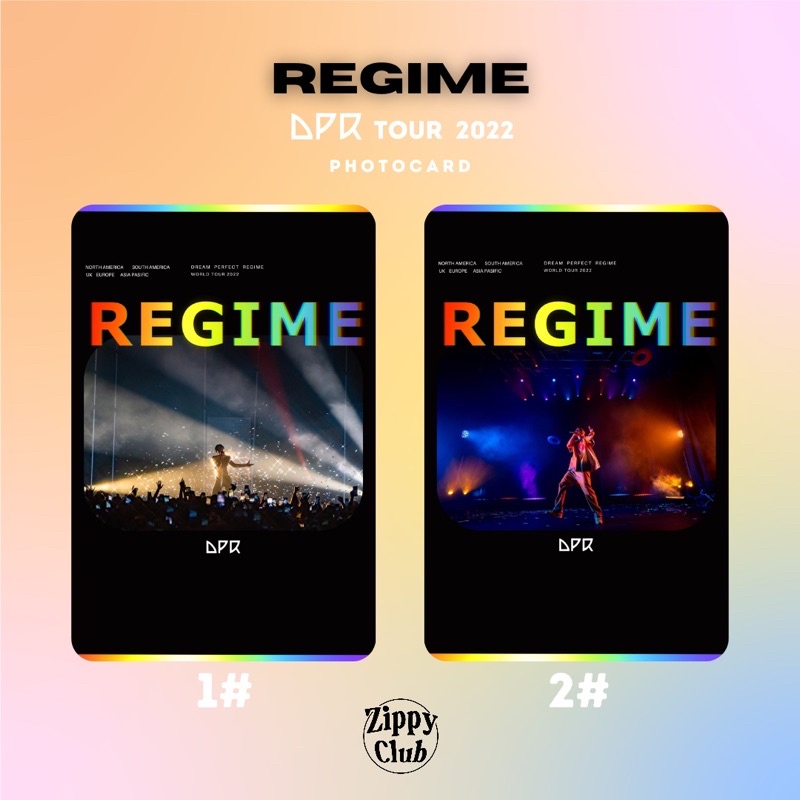 Regime (DPR World Tour 2022) Photocard | Dpr IAN | Dpr LIVE | Shopee ...