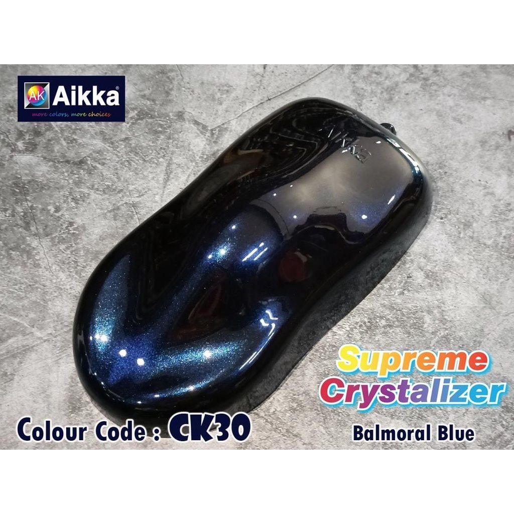 AIKKA CK30 BALMORAL BLUE SUPREME CRYSTALIZER 2K PAINT | Shopee Malaysia