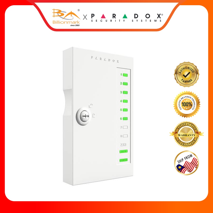Paradox ZX82 Canada 8 Zone Security Burglar Alarm Expansion Module for ...