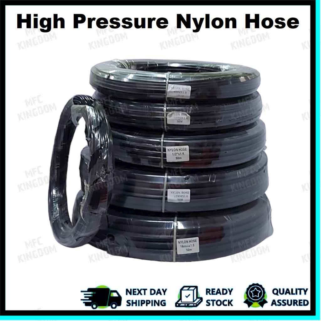 1 ROLL! High Pressure Nylon Hose/Nylon Pipe/Air Hose/Tube Hose/Tubing ...