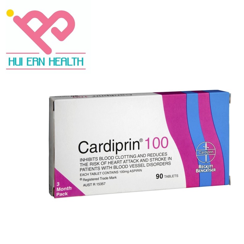 CARDIPRIN TABS 100MG | 90'S | | Shopee Malaysia