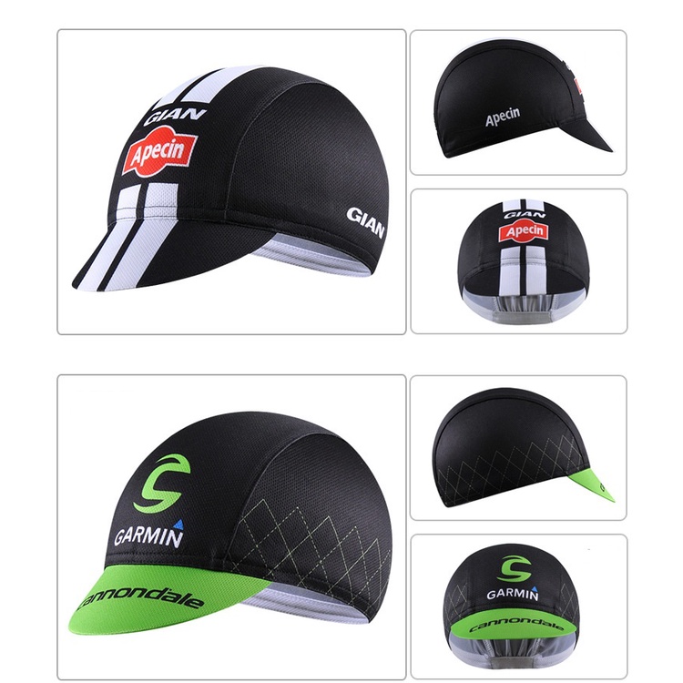 Unistar - Bike Cap/Breathalble Bike Cap/Dryfit Inner Cap 6 MOTIF TP01 ...