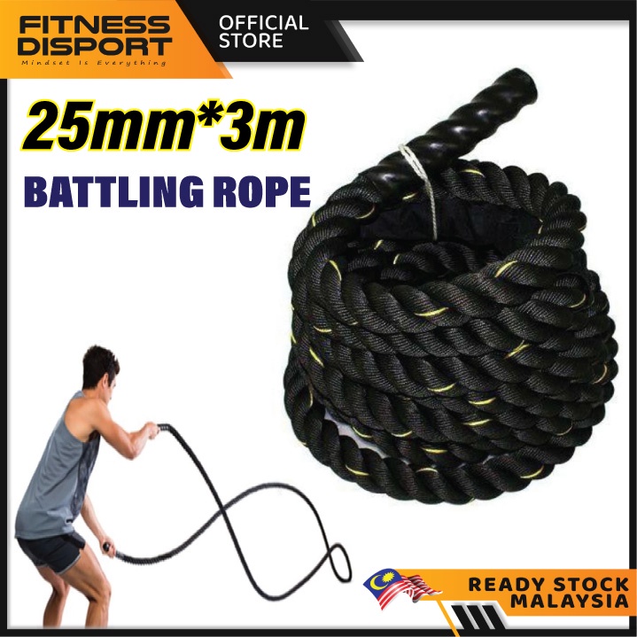 Battling Rope 25mm*3m Weight-Bearing Skipping Rope Training Throwing ...