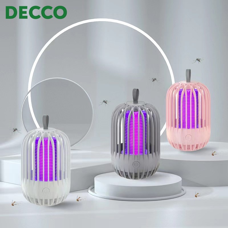 Decco Mosquito Killer Rechargeable USB Mosquito Trap Lamp Indoor ...