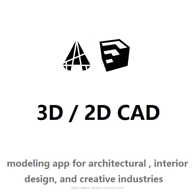 3D / 2D CAD modeling app for architectural , interior design, and ...
