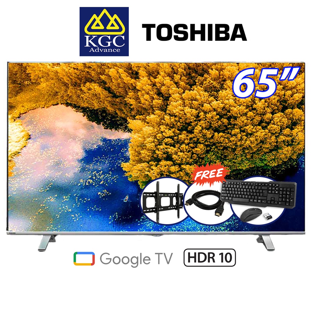 [Free Shipping] Toshiba 65" Smart 4K UHD Google TV 65C350LP [Free ...