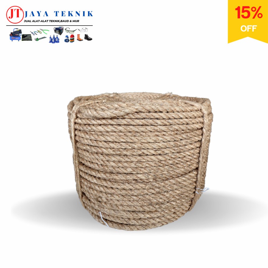 Dadung rope 5/8" inch Manila jute rope 16 mm per meter | Shopee Malaysia