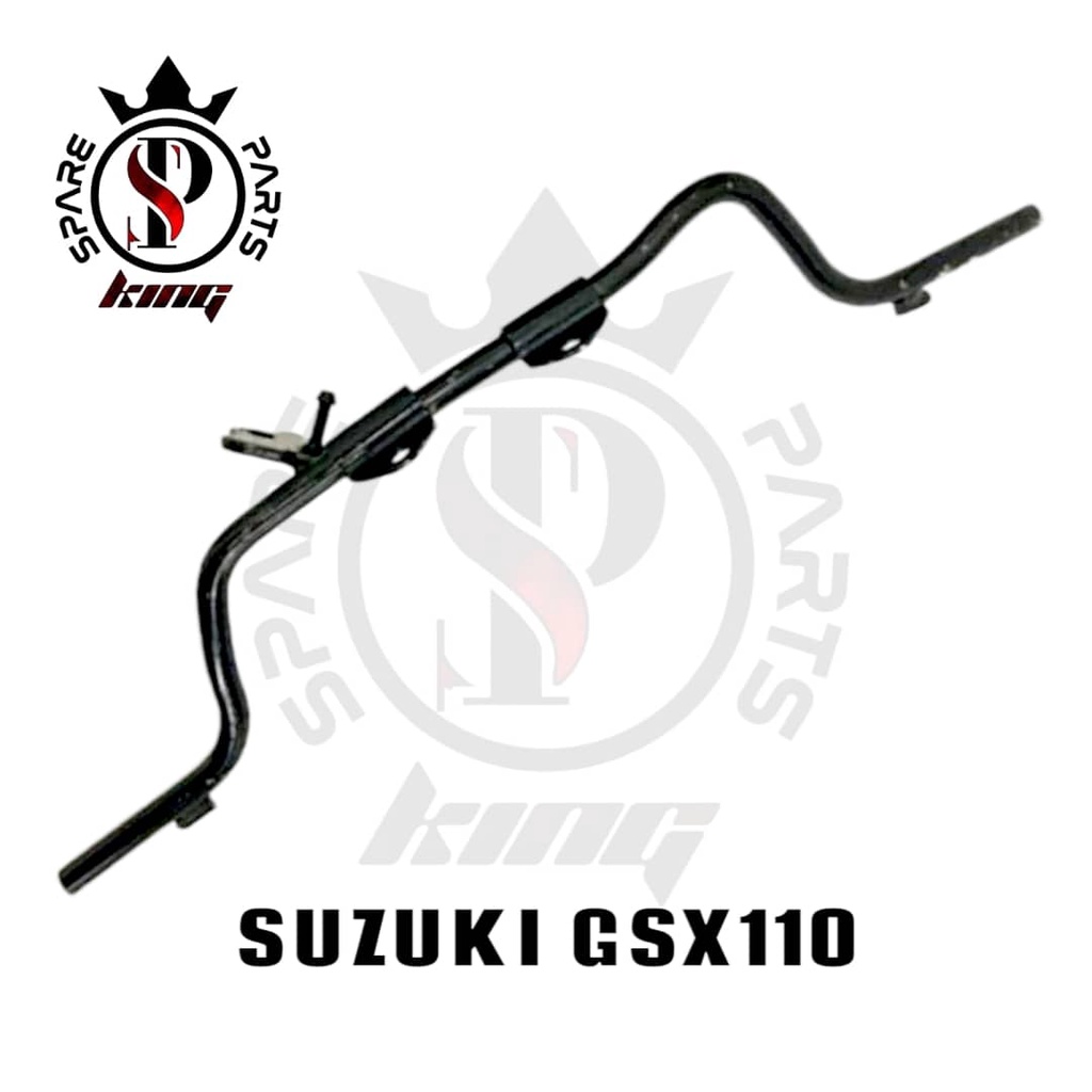 SUZUKI GSX110 FX110 GSX 110 FX 110 FRONT FOOTREST STEP BAR ASSY STEP ...