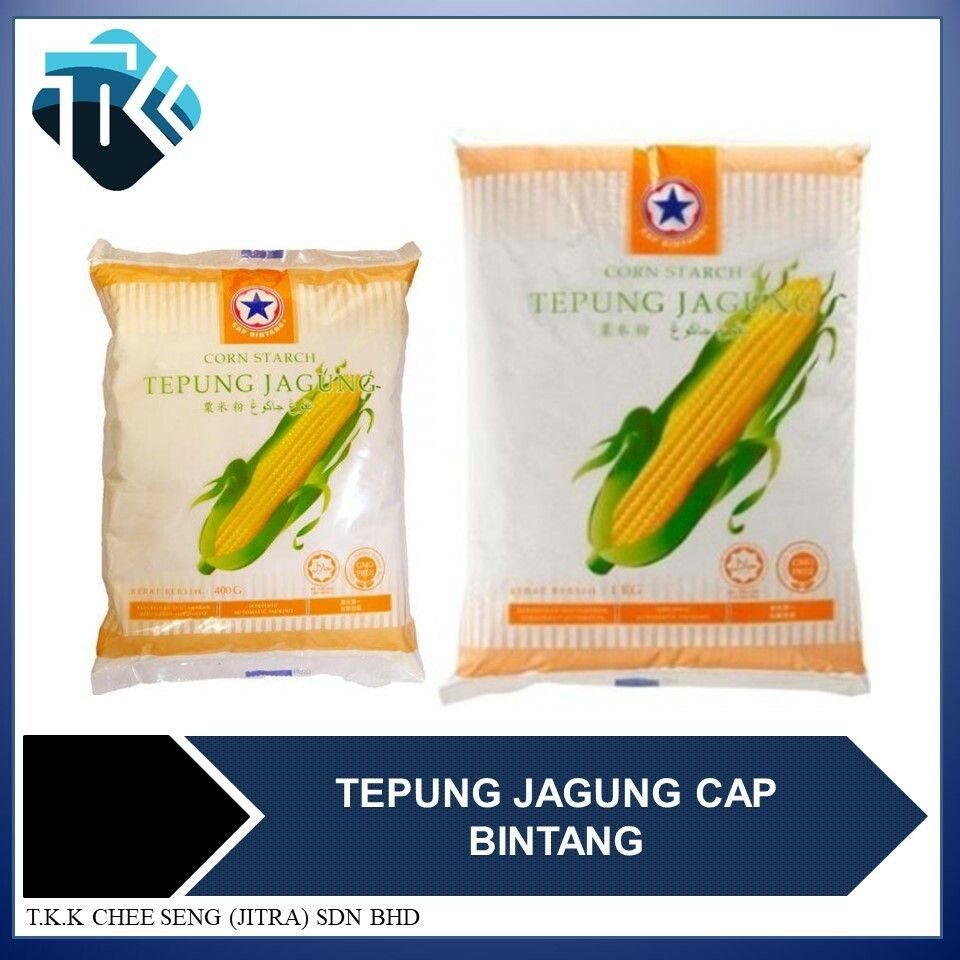 TEPUNG JAGUNG BINTANG 400G / 1KG | Shopee Malaysia