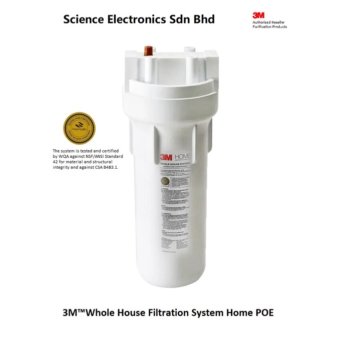 3M Home POE Whole House Water Filtration System, Water Purification ...