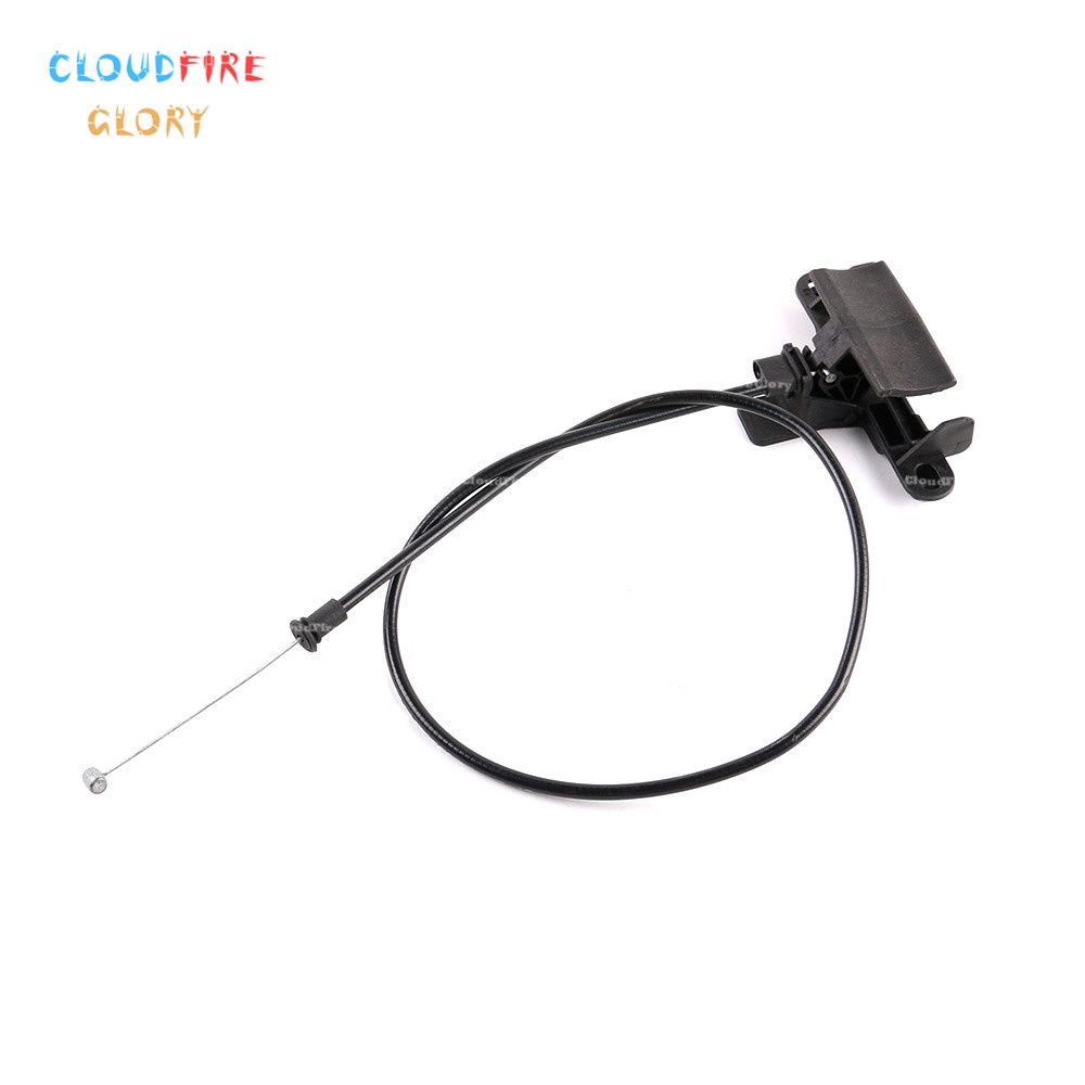 CloudFireGlory 51237164798 Hood Safety Catch Pull Handle with Cable For ...