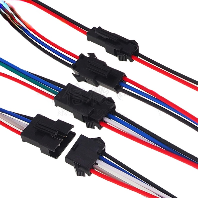 Sm Terminal Cable Male Female Air Plug-In Connector 2.54MM 2/3/4/5/6P ...