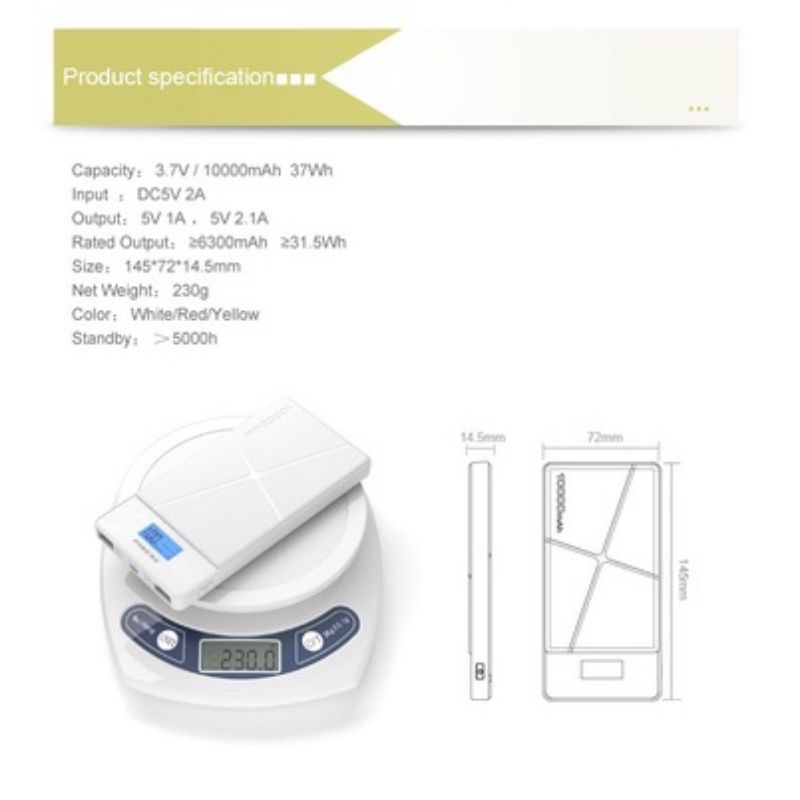 PINNENG POWERBANK ORIGINAL PN-983 10000mah | Shopee Malaysia