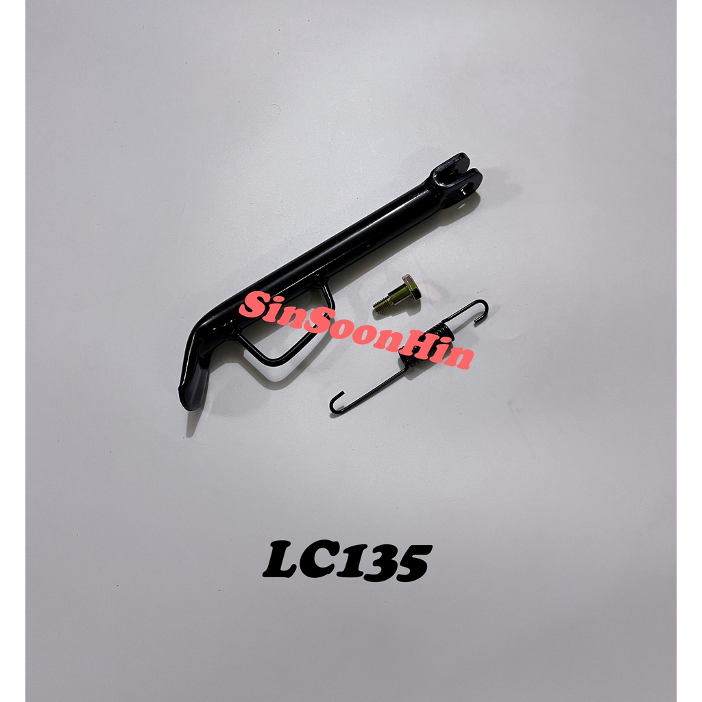 Yamaha LC135 Side Stand / Screw / Spring [Black/Chrome] # skru lc 135 ...