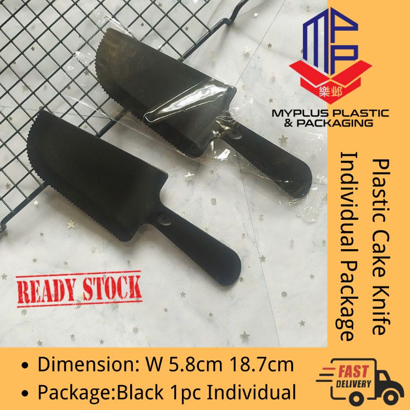 Plastic Cake Knife Individual Package Birthday Cake Knife / Pisau Kek ...