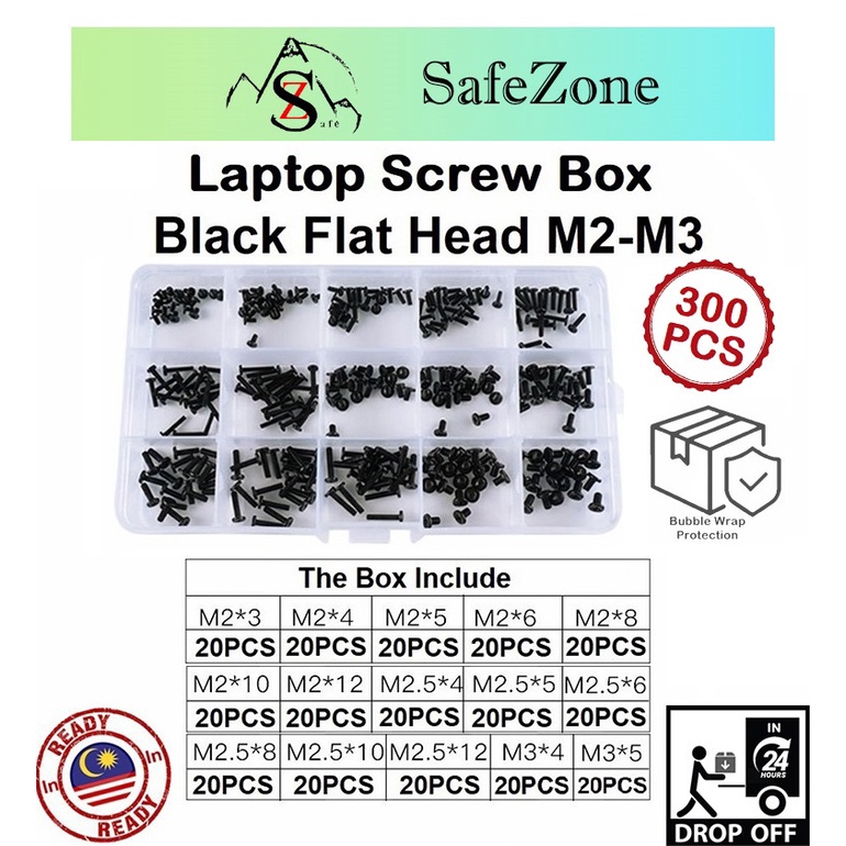 Screws Assortment Kit 15 Kinds M2 & M3 Screw for Laptop Repair Screws ...