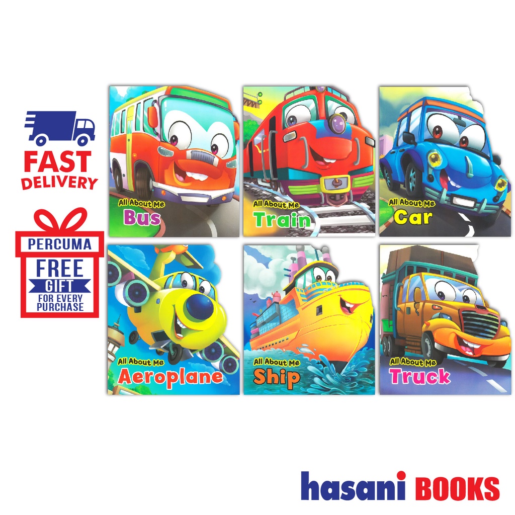 HASANI MIND TO MIND ALL ABOUT ME BUS TRAIN CAR AEROPLANE SHIP TRUCK ...