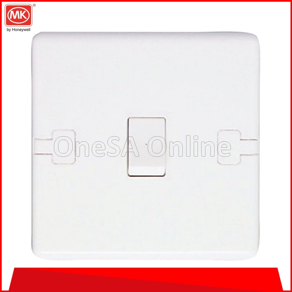 MK PVC 1 GANG 1 WAY SWITCH, 13A, (E8870-WHI) | Shopee Malaysia