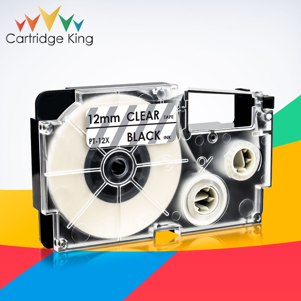 【Ready Stock】6mm 9mm 12mm Compatible Casio Label Tape XR Tape XR12WE XR12X XR12YW XR9WE XR9X ...
