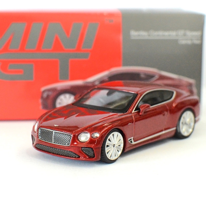 MINI GT 1/64 #420 BENTLEY CONTINENTAL GT SPEED 2022 CANDY RED | Shopee ...