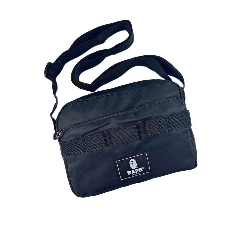 BAPE Sling Bag BATHING APE Cross body Bag Nylon Bag Shoulder Bag Small ...