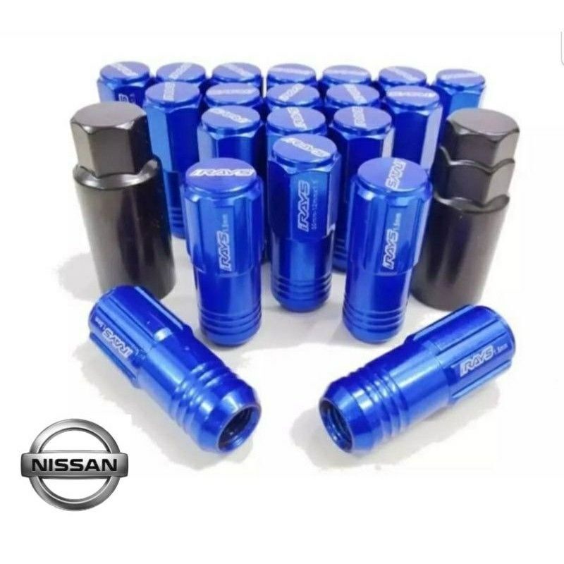 RAYS Racing Nut & Lock (Tayar Nut Panjang) Wheel Nut Sport Rim (Nut ...