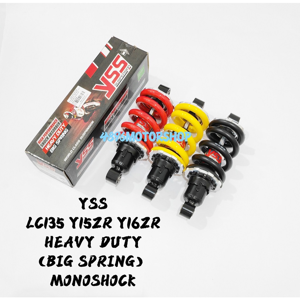 100% ORIGINAL YSS THAILAND BIG SPRING MONOSHOCK YAMAHA LC135 Y15ZR Y16ZR LC 135 Y15 Y16 HEAVY ...