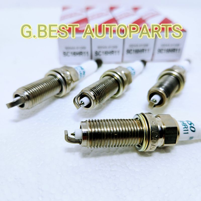 TOYOTA ORIGINAL IRIDIUM SPARK PLUG VIOS NSP151 DUAL VVT BEZZA 1.3 MYVI ...