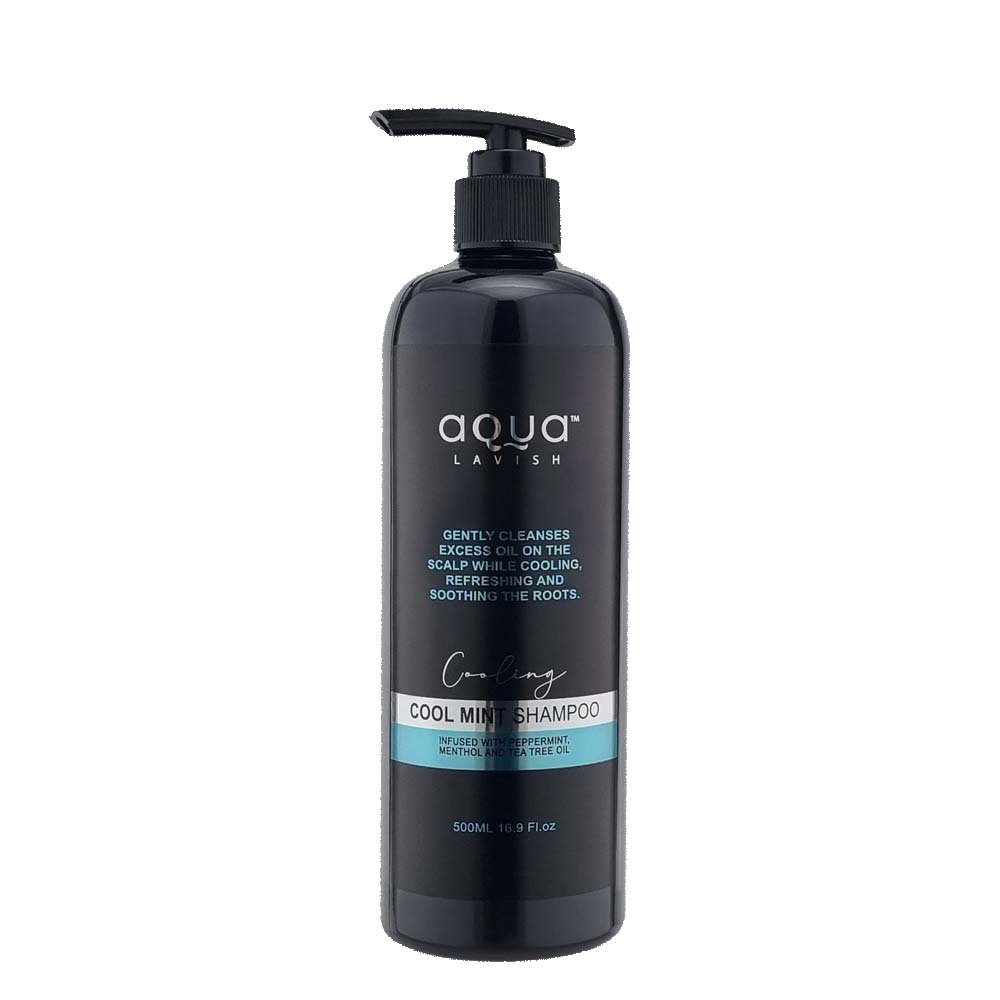 Aqua Lavish Cooling Mint Shampoo (For Oily Hair) | Shopee Malaysia