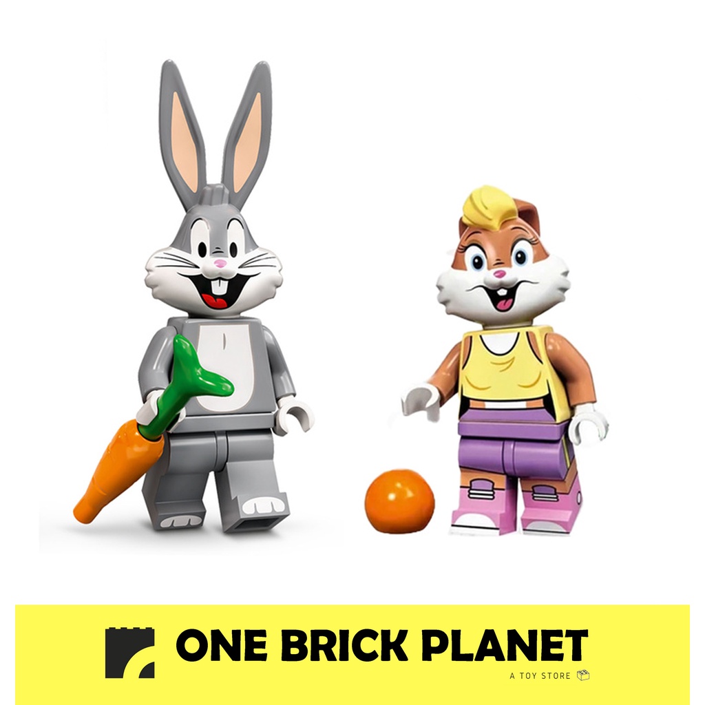 LEGO 71030 Minifigures Looney Tunes - Bugs Bunny and Lola Bunny (Set of ...