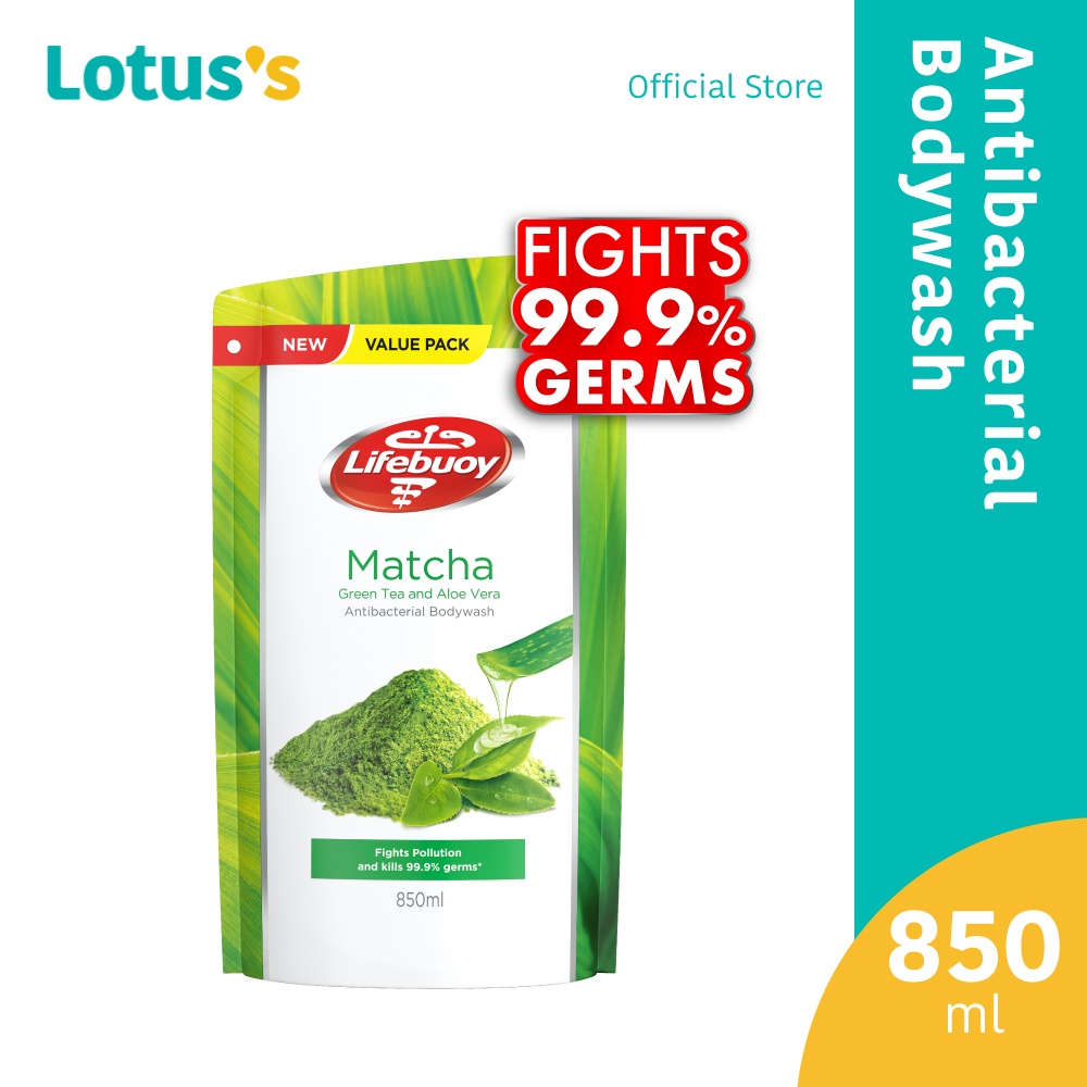 Lifebuoy Bodywash Matcha Greentea Refill (850ml) | Shopee Malaysia
