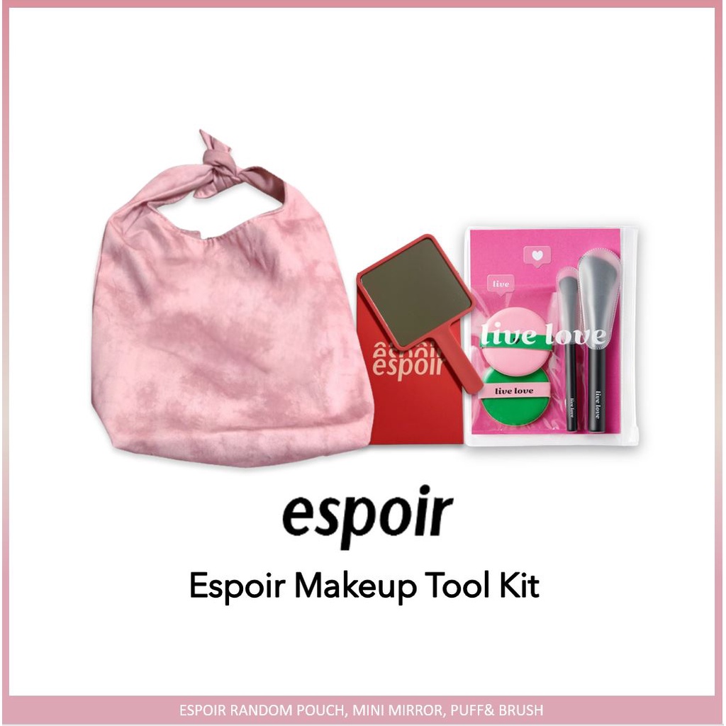 [READY TO SHIP] ESPOIR MAKEUP TOOL KIT (ESPOIR RANDOM POUCH, MINI ...