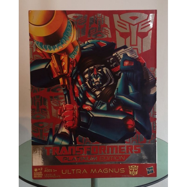 Hasbro Transformers Animated Ultra Magnus Platinum Edition Year of the ...