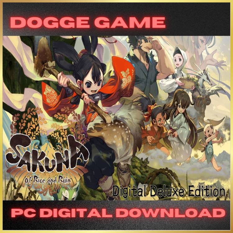 Sakuna Of Rice and Ruin Deluxe Edition [PC GAME] [PC DIGITAL DOWNLOAD ...