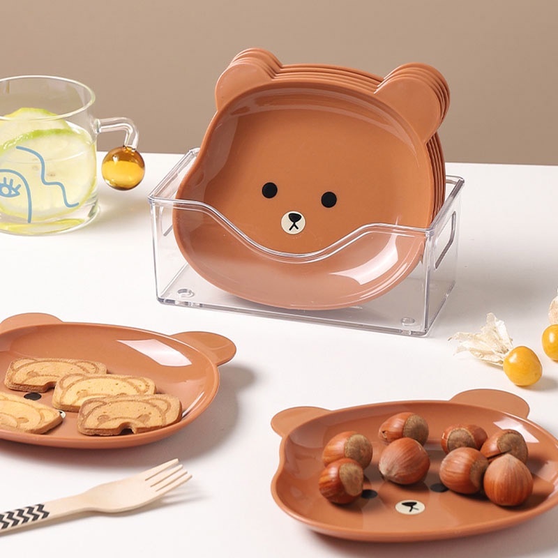 Table Garbage Spit Bone Dish Dry Fruit Dish Snack Dish Pan Plate Fruit ...