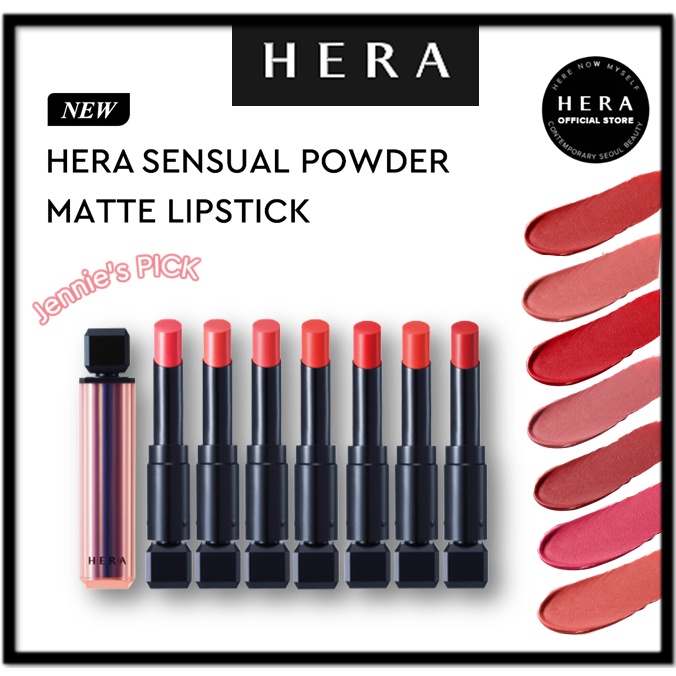 [HERA] NEW Sensual Powder Matte LipStick 3g 7Colors ( #135 WHISTLE ...