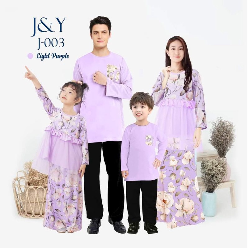 Baju Set Family Sedondon Raya Baju Melayu Kurta Baju Kurung Moden Baju ...