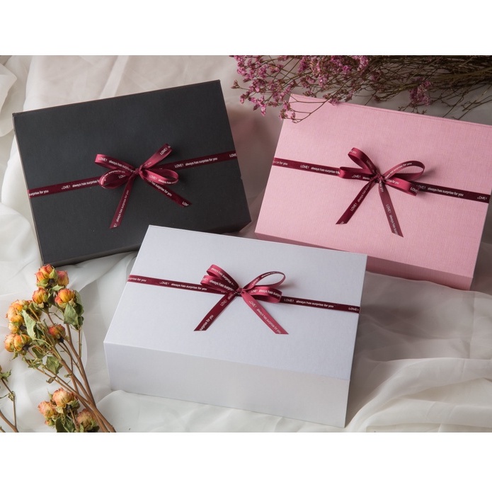 Clamshell gift box love gift box packaging Valentine present box ...