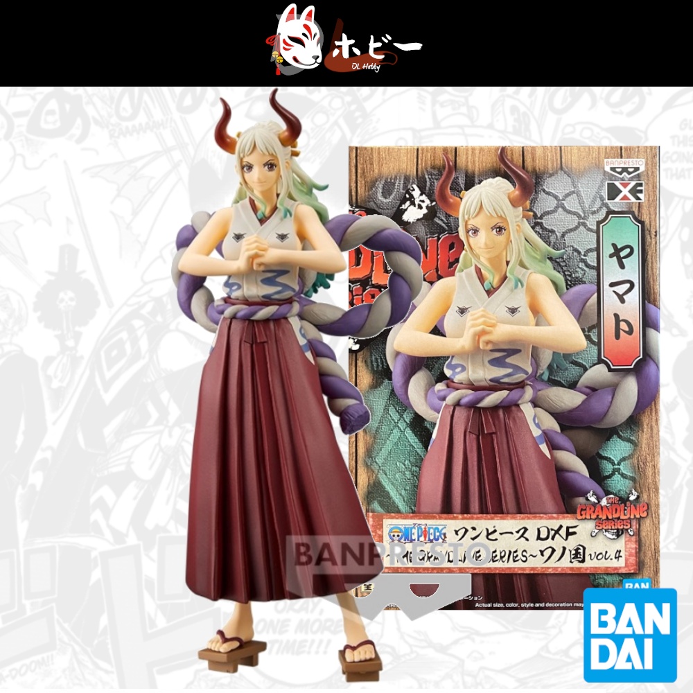 One Piece Yamato Wano Kuni Vol. 4 DXF Banpresto Bandai Spirit one piece ...