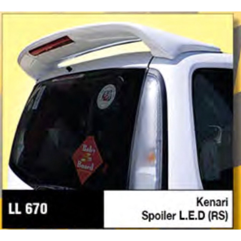 KENARI RS LED SPOILER Fiber NO PAINT | Shopee Malaysia