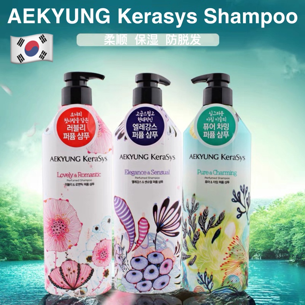 Korea Aekyung Kerasys Perfume Shampoo & Conditioner 600ml Treatment for ...