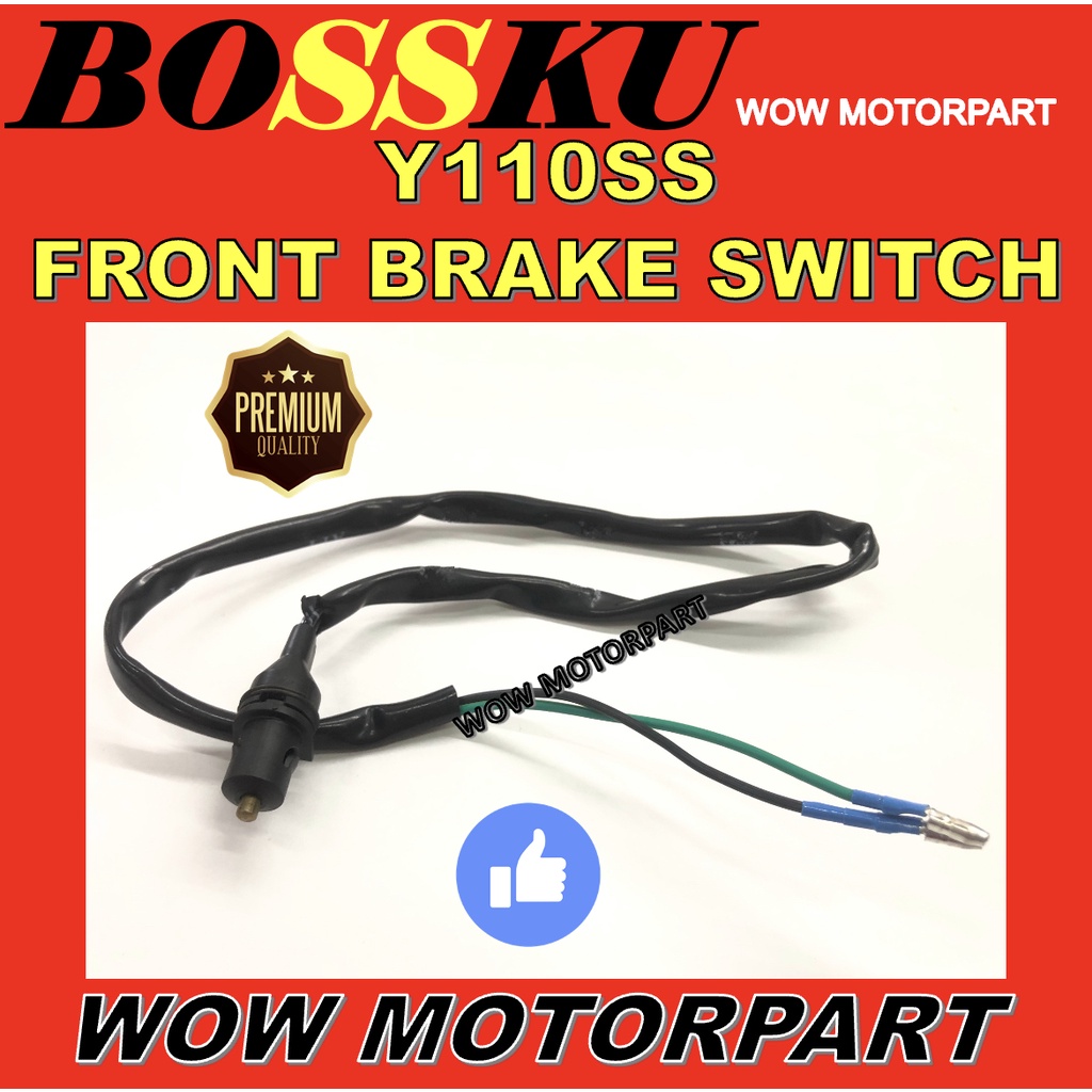 Y110SS FRONT MASTER PUMP BRAKE SWITCH Y110SS FRONT BRAKE SWITCH Y110SS ...