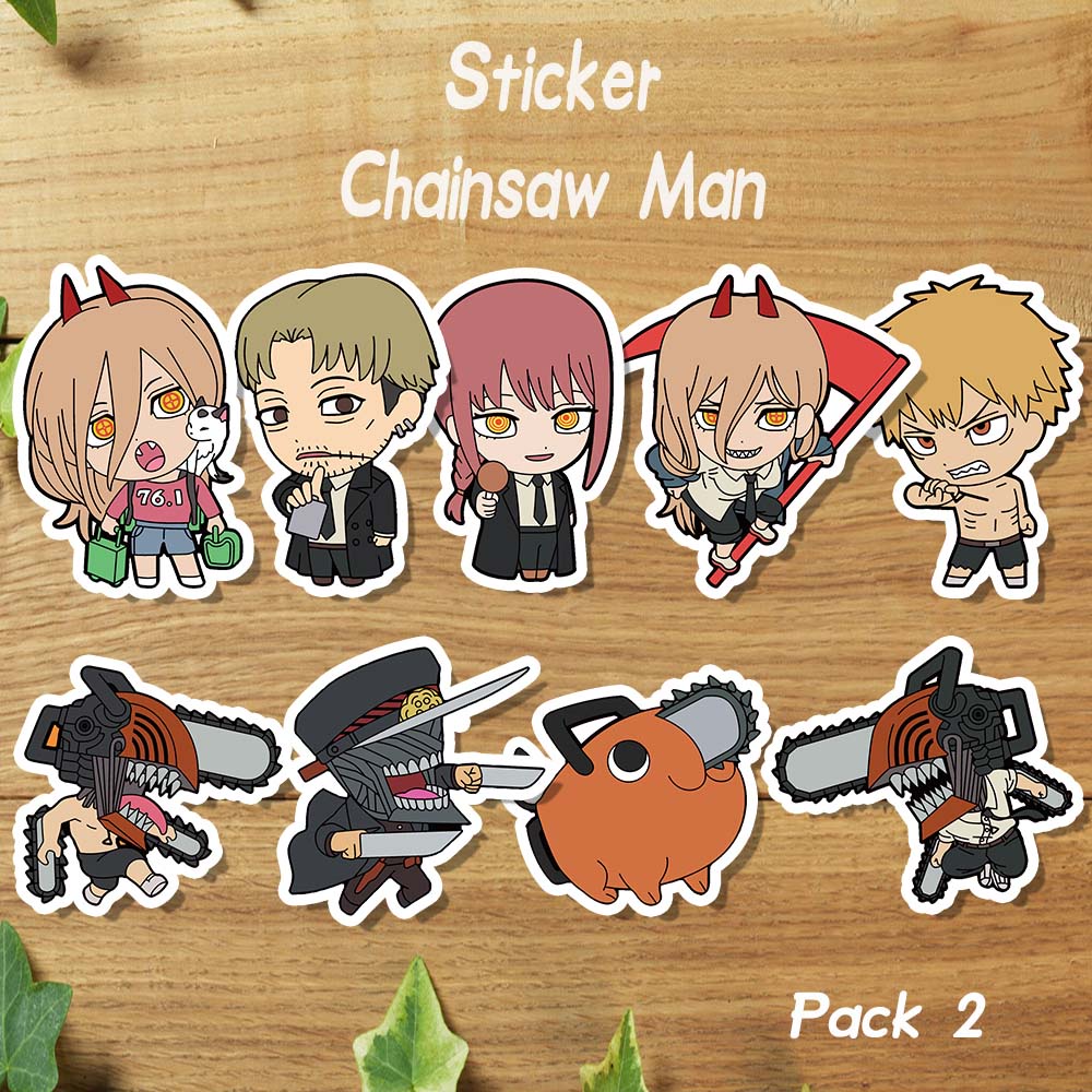 Chainsaw Man Makima Anime Sticker / Chainsaw Man Pack Sticker | Shopee ...