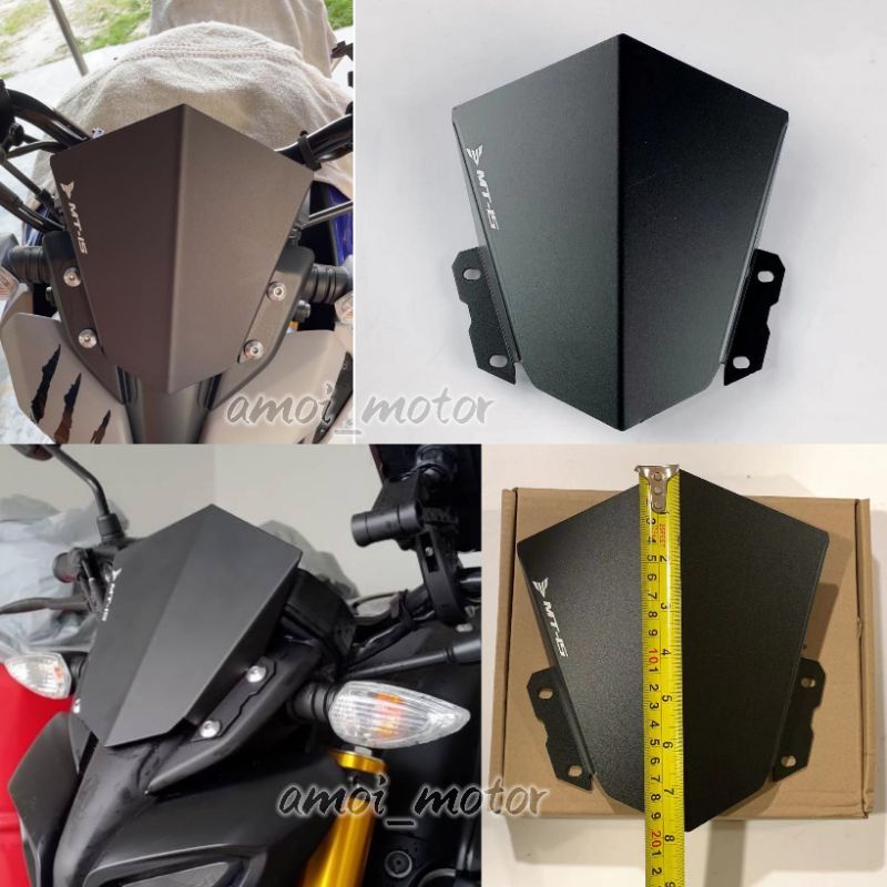 MT15 WINDSHIELD COWLING WINDSCREEN VISOR DEFLECTOR 2019-2020 | Shopee ...
