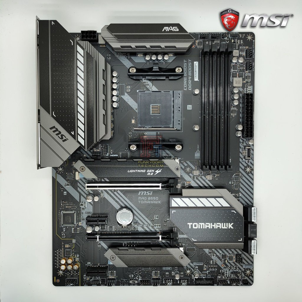 MSI MAG B550 TOMAHAWK/MPG B550 GAMING EDGE WIFI ATX AM4 Motherboard ...