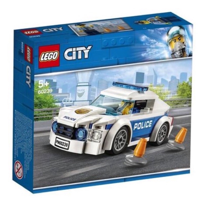 LEGO City 60239 Police Patrol Car (92 pcs) | Shopee Malaysia