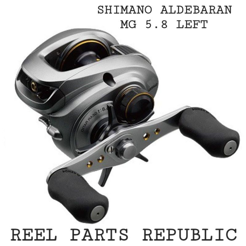 ORIGINAL USED PARTS SHIMANO ALDEBARAN MG 5.8 LEFT | Shopee Malaysia